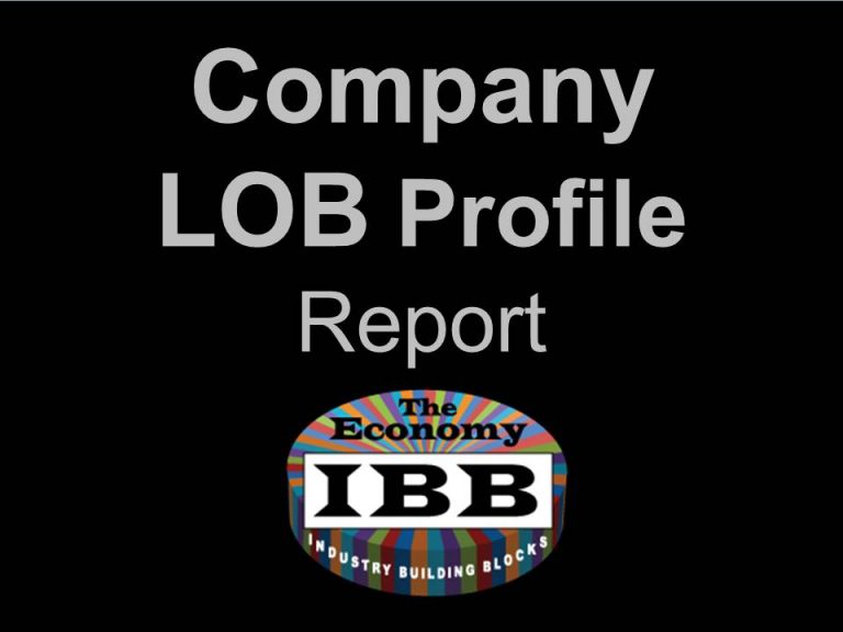 Company Line-of-Business (LOB) Profile Report – Industry Building Blocks